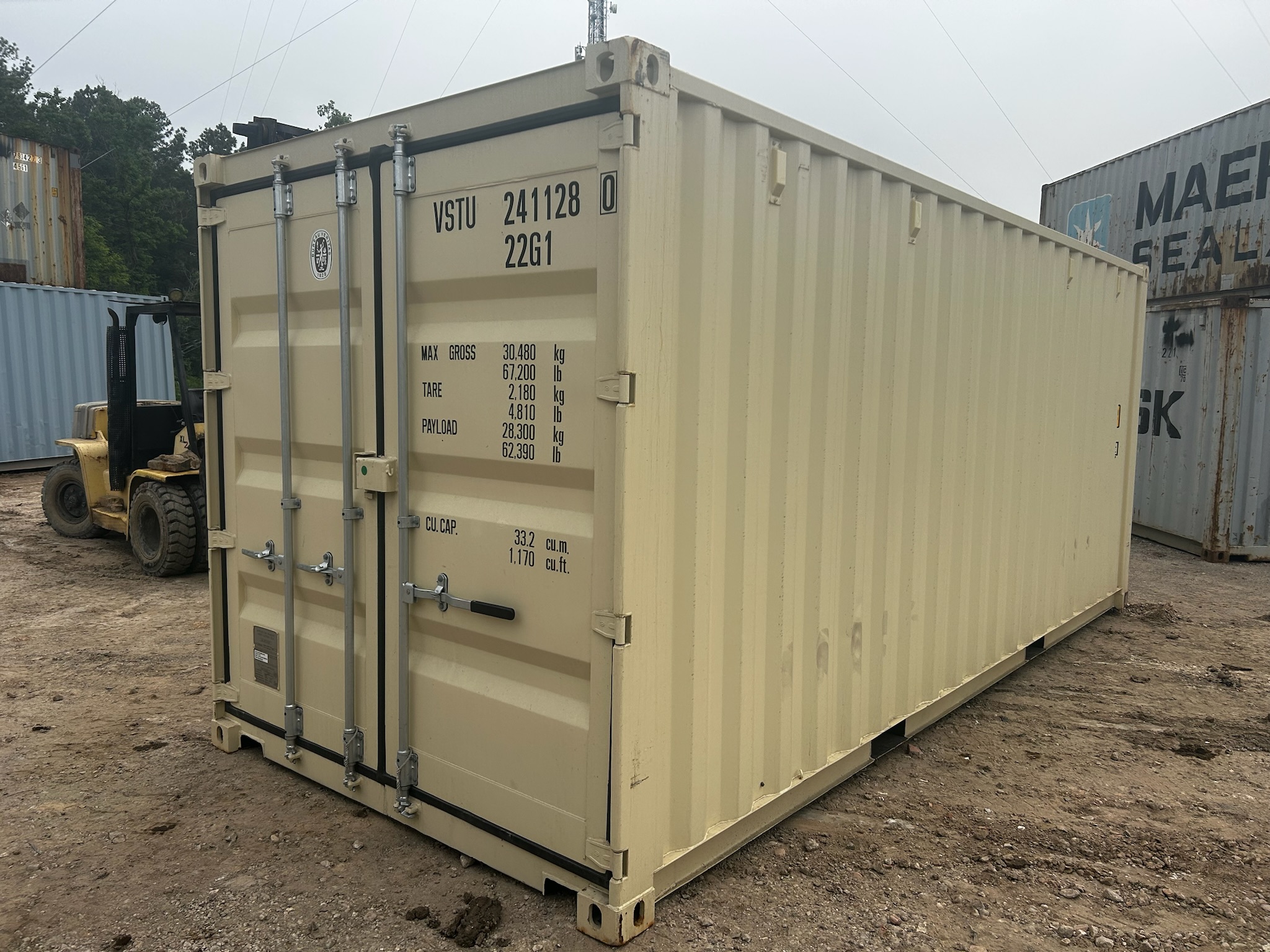 2411280 One-Trip 20’ Storage Container - Land Containers