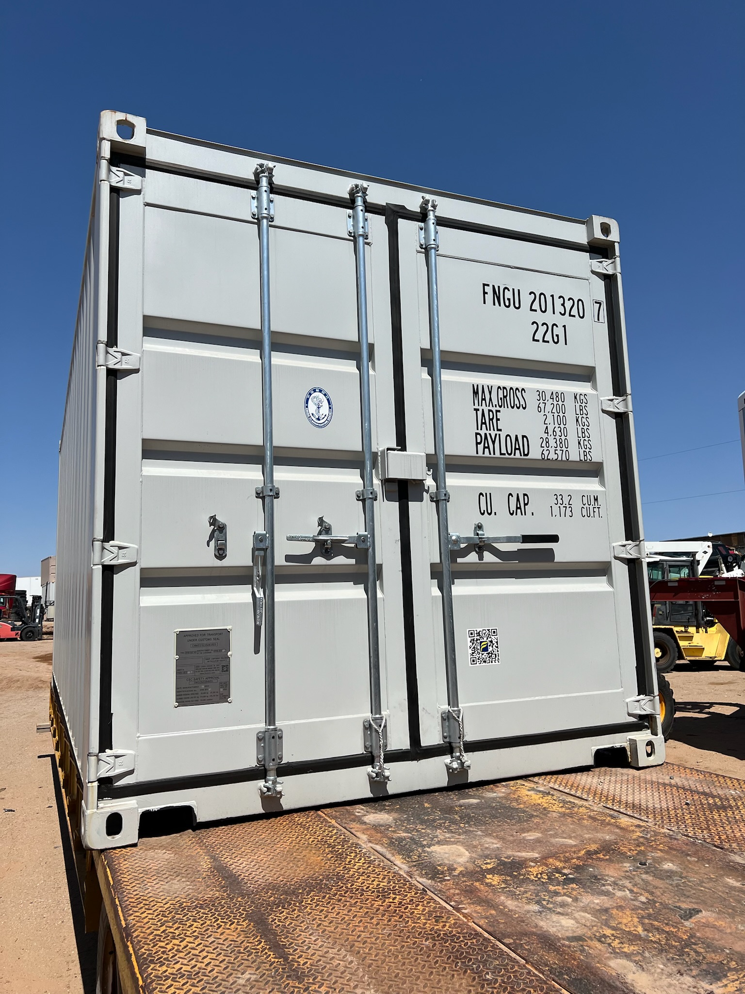 2013207 One-Trip 20’ Storage Container (at 505 Boutz) - Land Containers