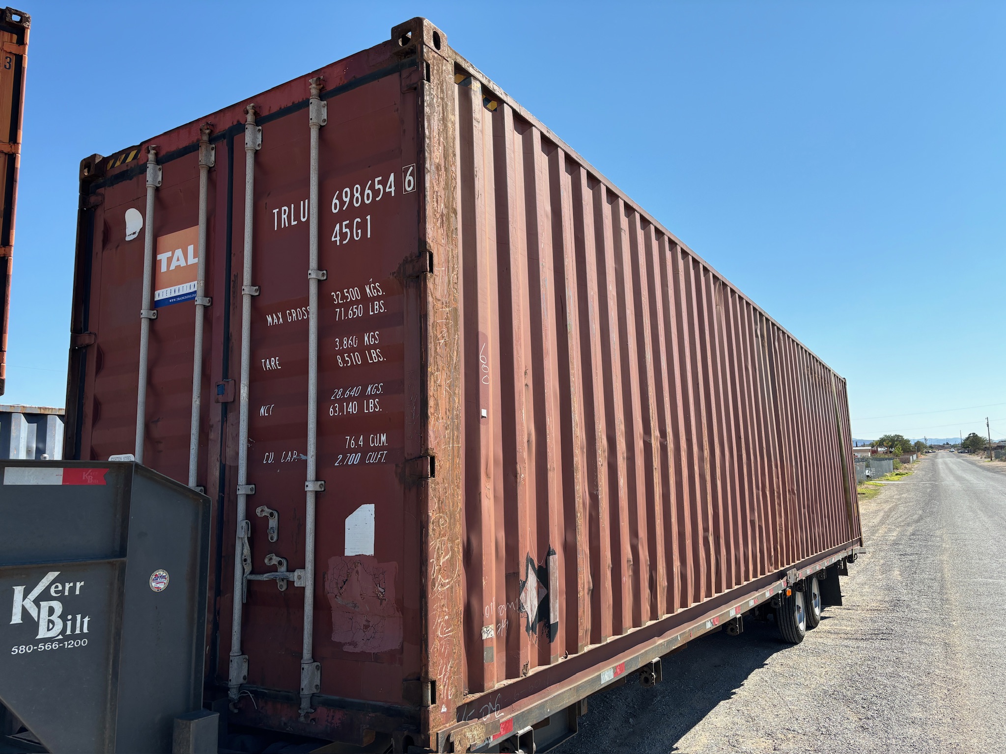 6986546 Used 40’ HC Storage Container - Land Containers