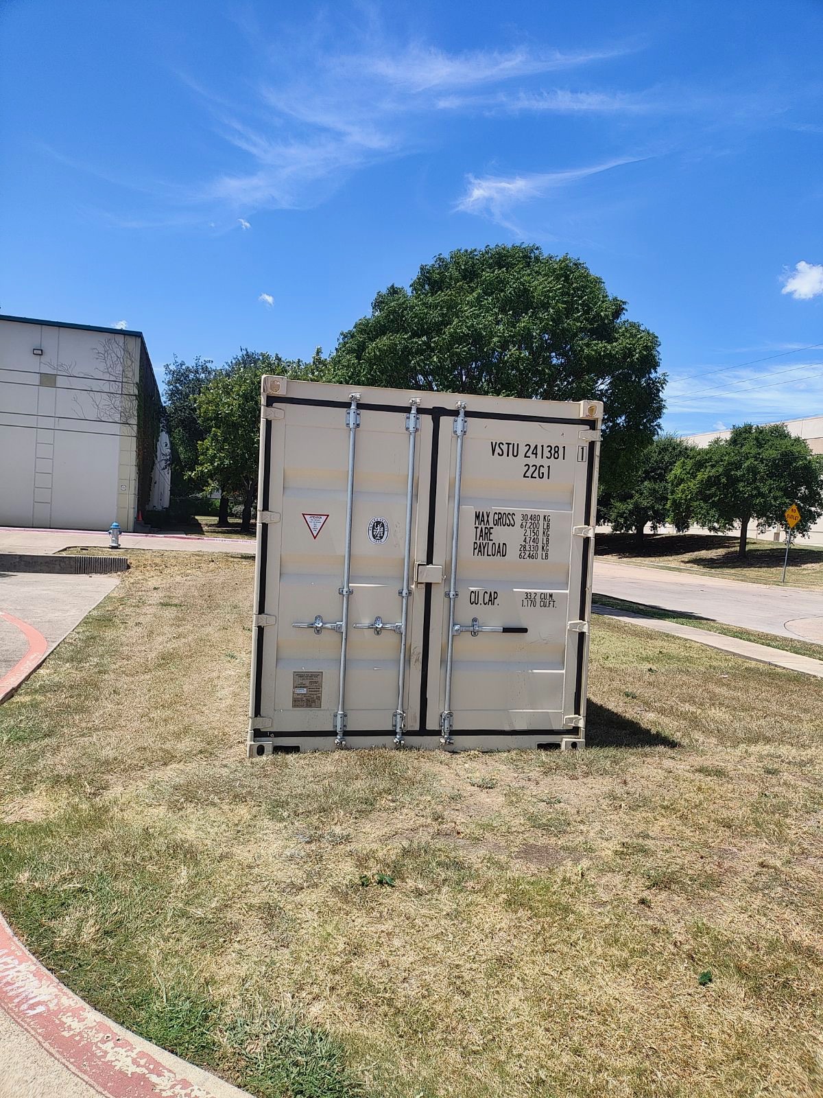 2413811 One-Trip 20’ Storage Container - Land Containers