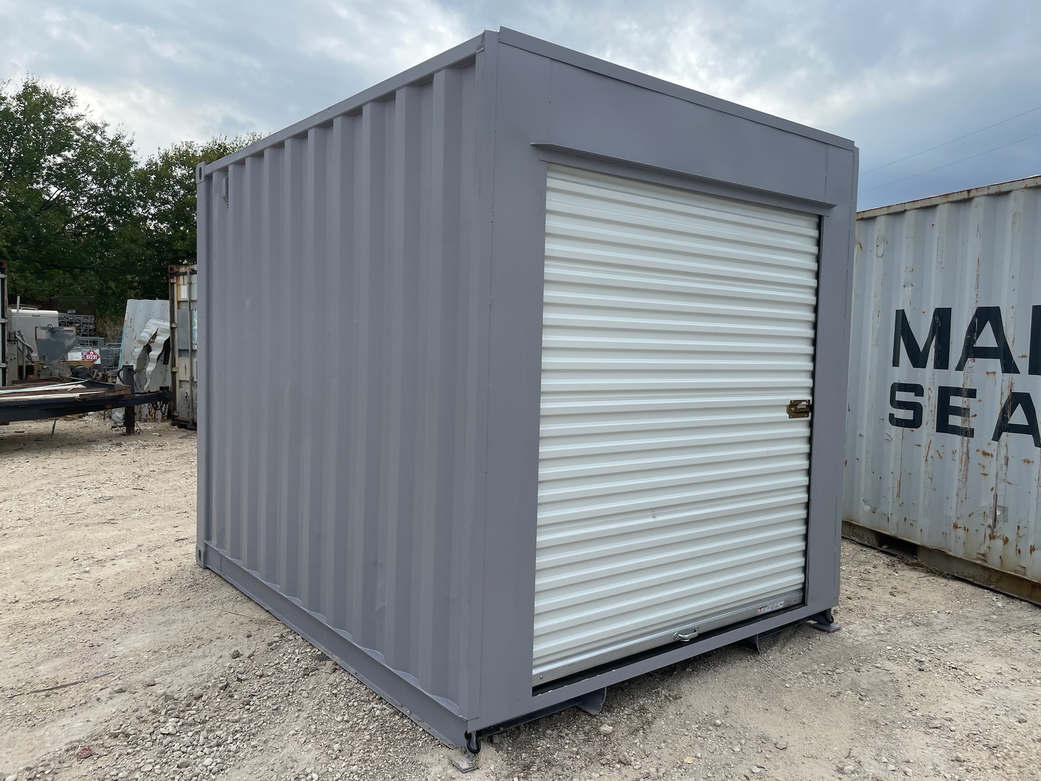 Painted 10’ Storage Container - Land Containers