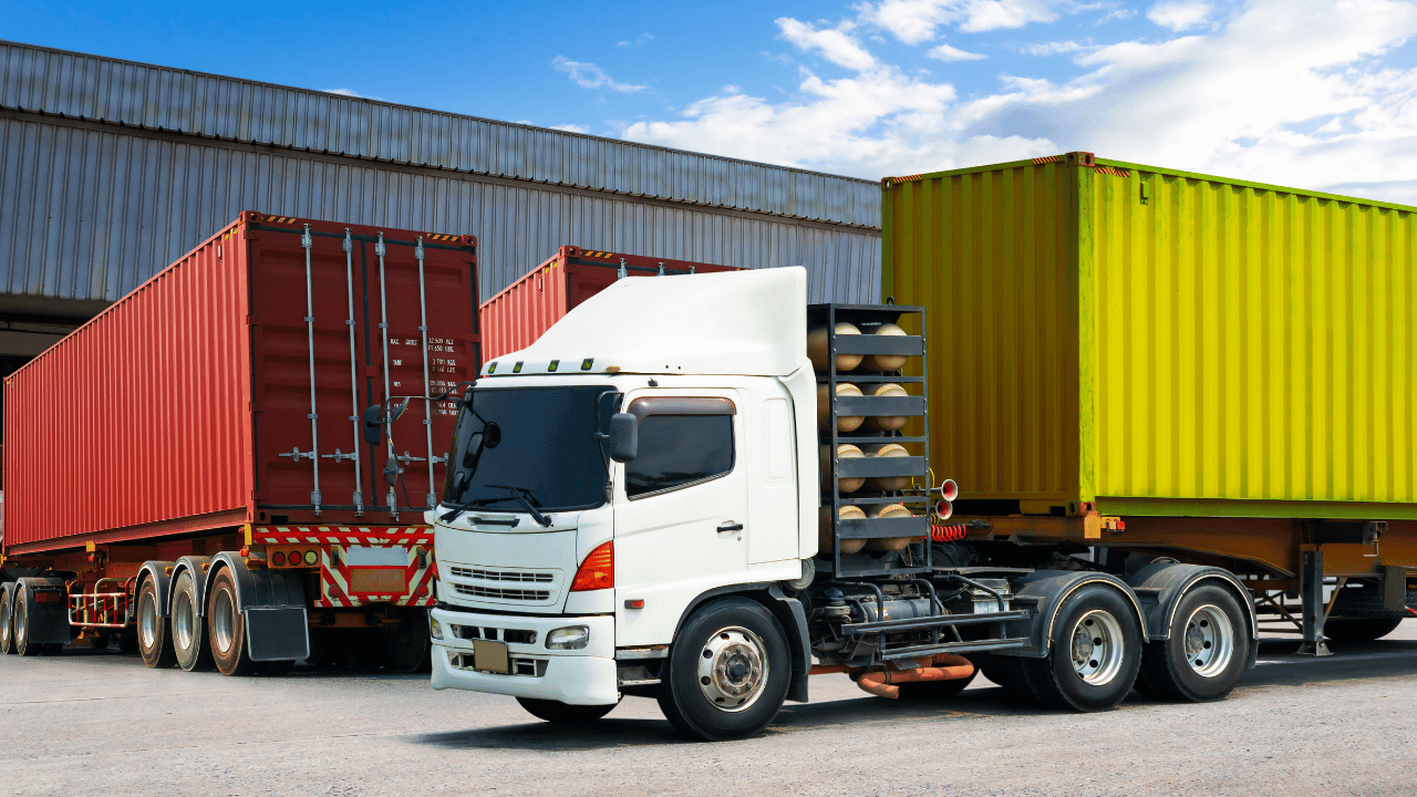 How is a Shipping Container Transported Overland?