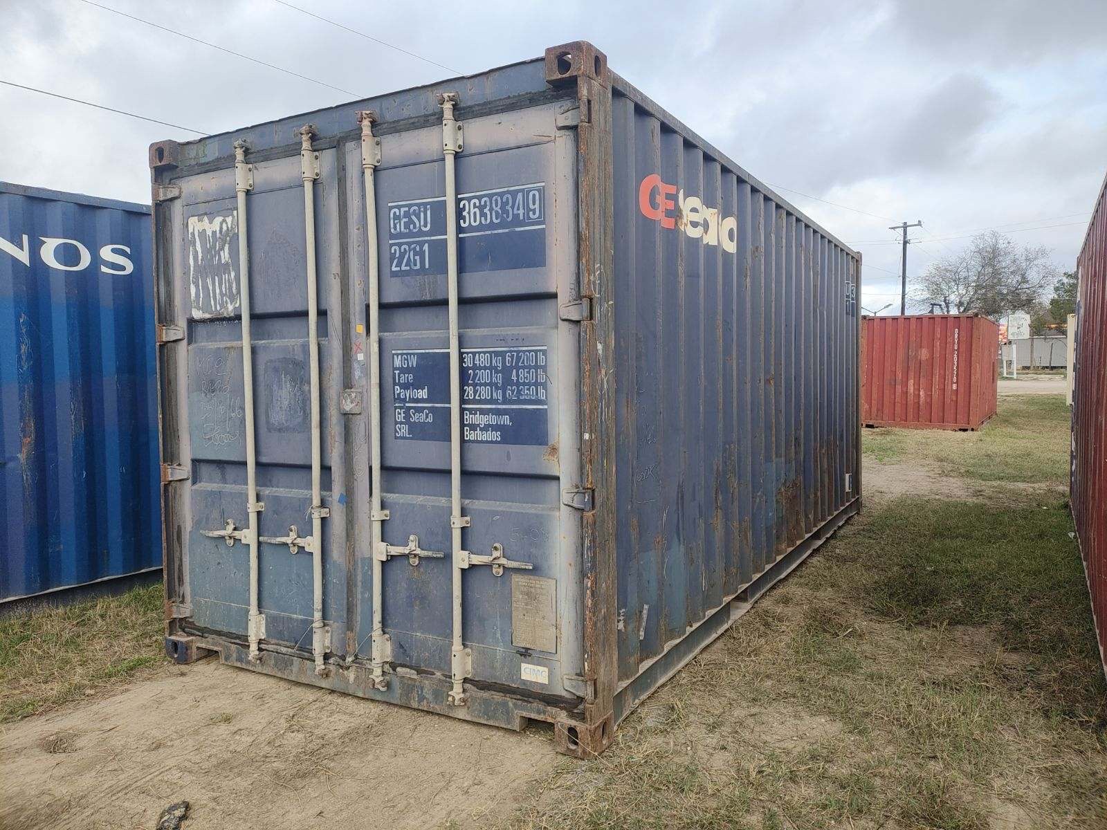 3638349 Used 20’ Storage Container - Land Containers