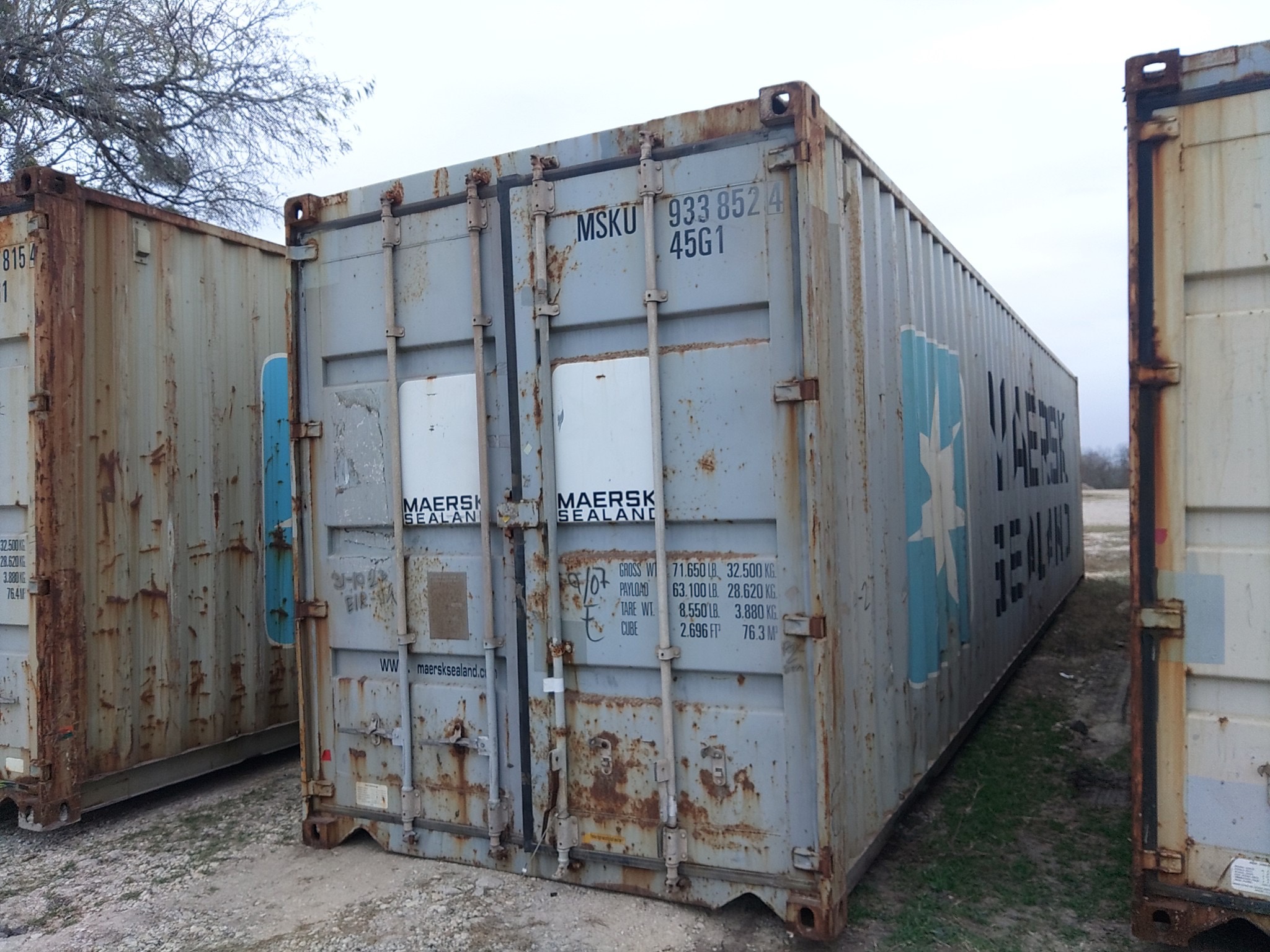 9338524 Used 40’ HC Storage Container - Land Containers
