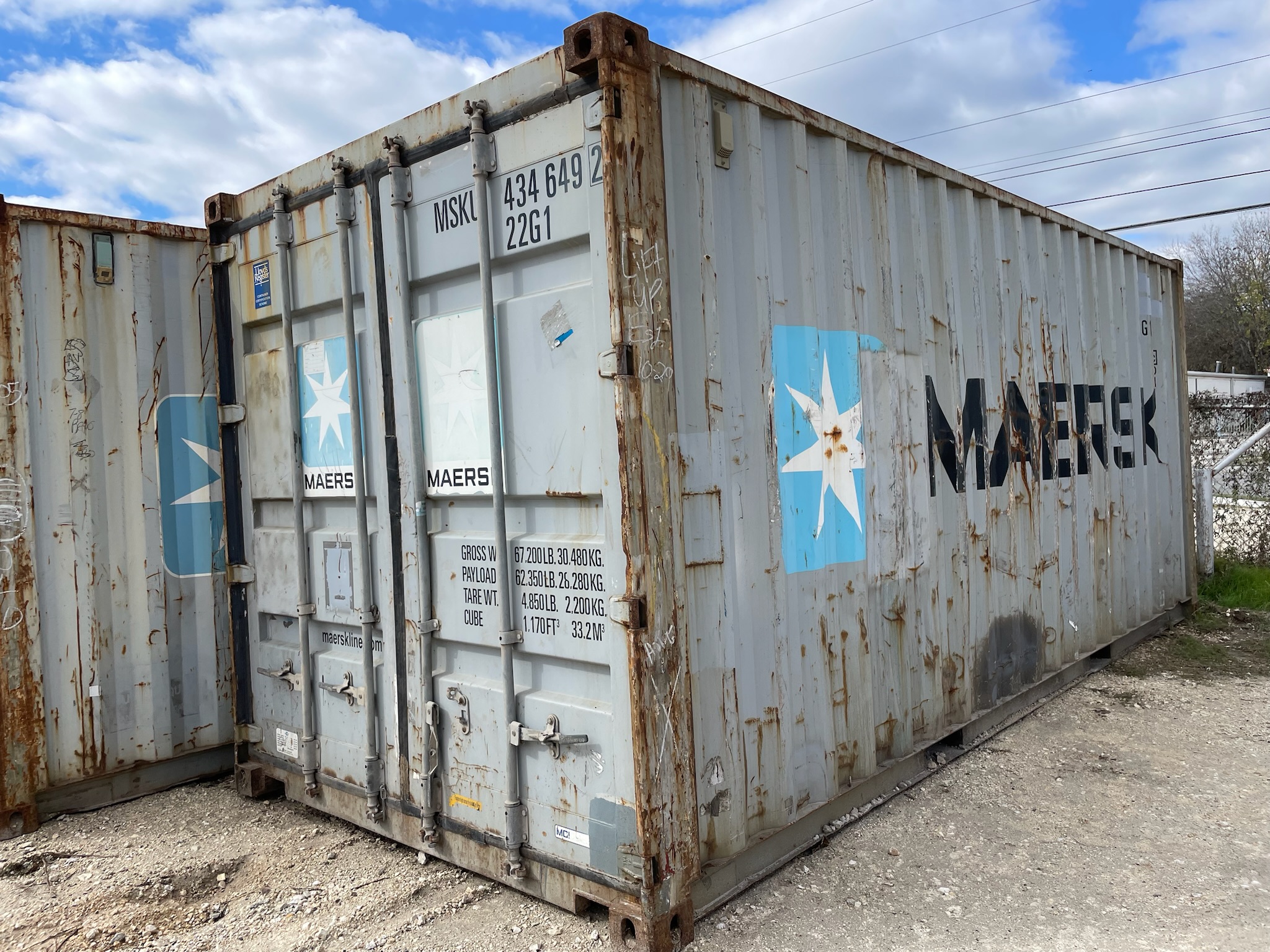 4346492 Used 20’ Storage Container - Land Containers