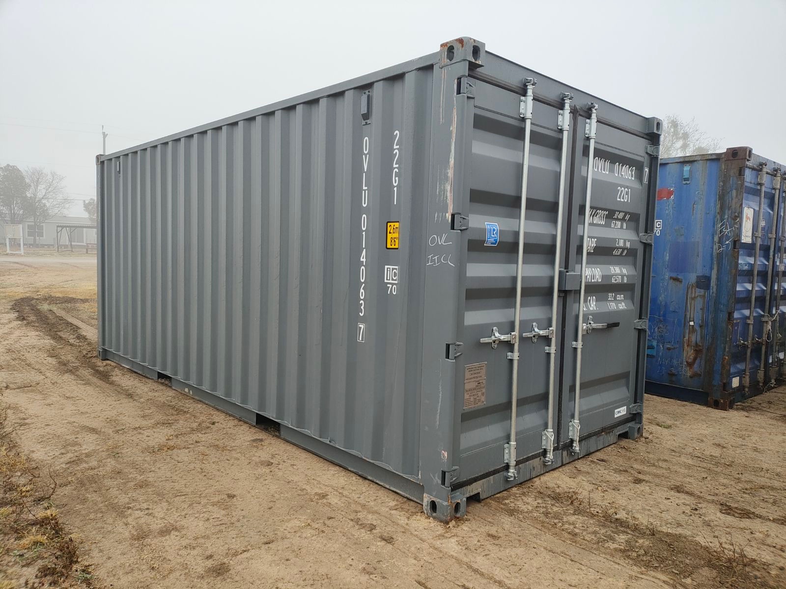 0140637 One-Trip 20’ Storage Container - Land Containers